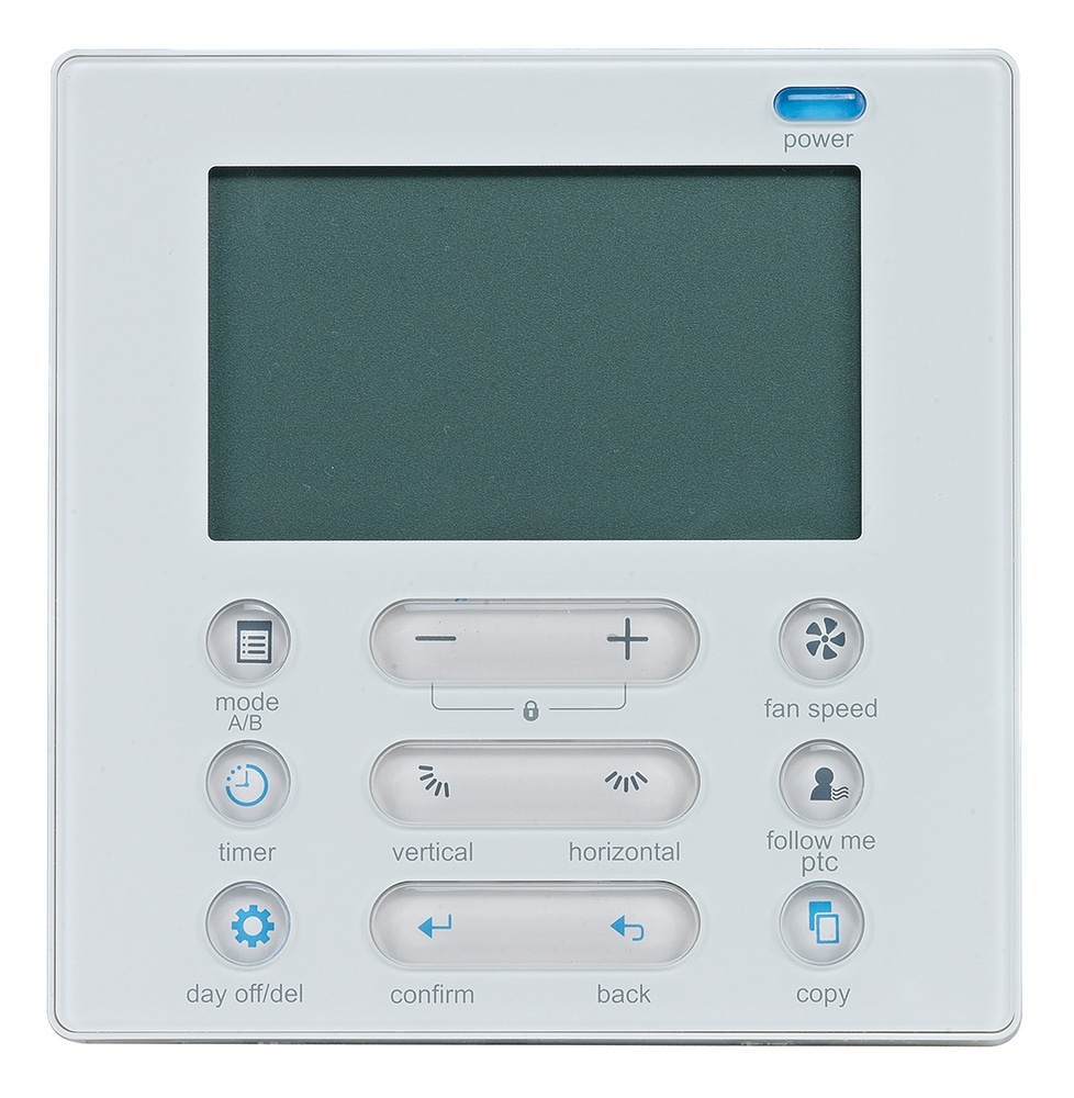 Commande filaire simple RCW6 - Airwell for Professionnals